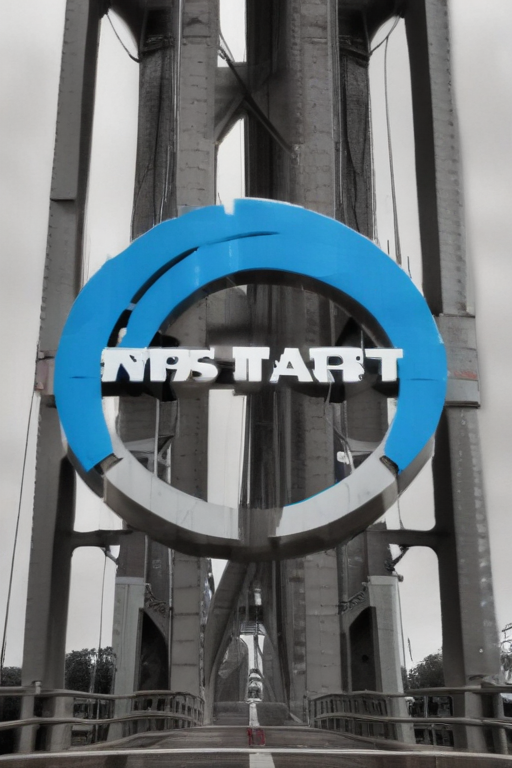 AT&T Logo on memphis bridge