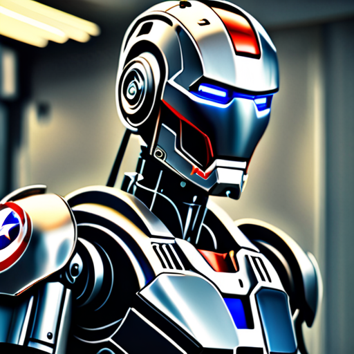 captain América robot