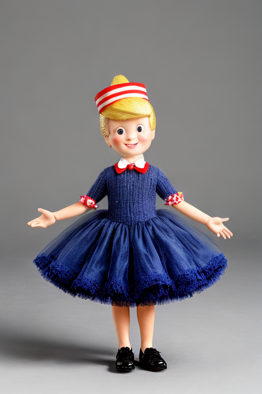 A picture of Donald Trump in a tutu