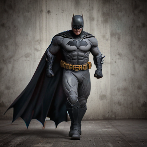 Batman is running
