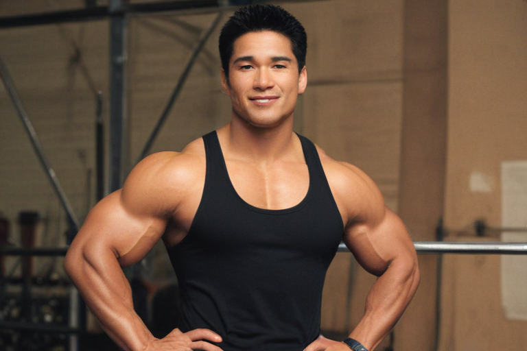 mario lopez as a bodybuilder