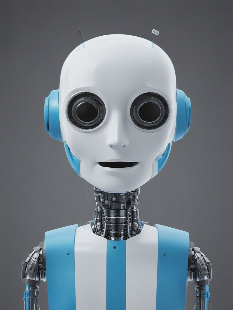 chatbot icon with design from automation company Festo less human-shpaed