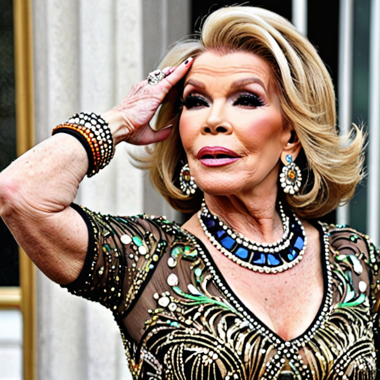 Joan Rivers armpit