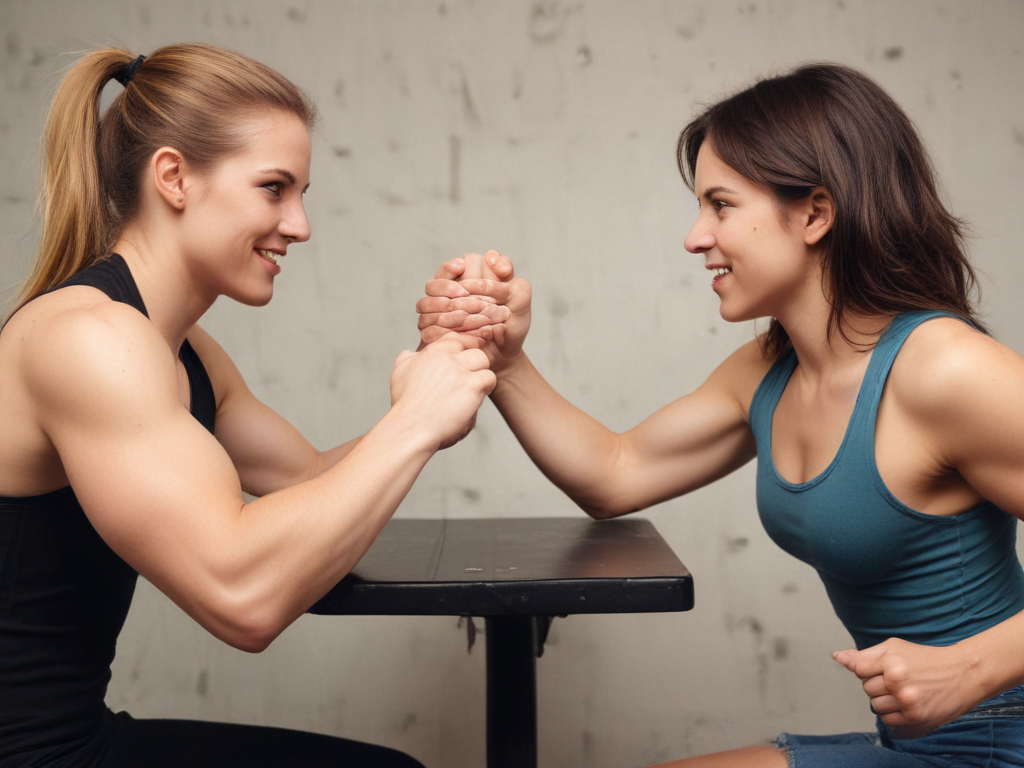 Intergender arm wrestling