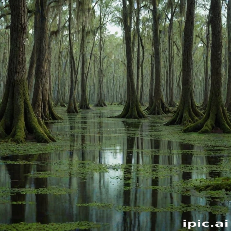 swamp background