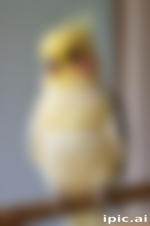 A Softly Blurred Image of a Colorful Bird Perched on a Branch.