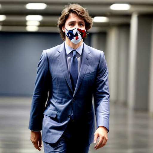 justin trudeau in a ups uniform