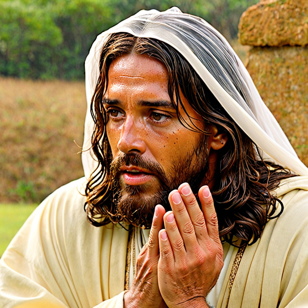 Jesus gritando com uma criança mas no final se descupam