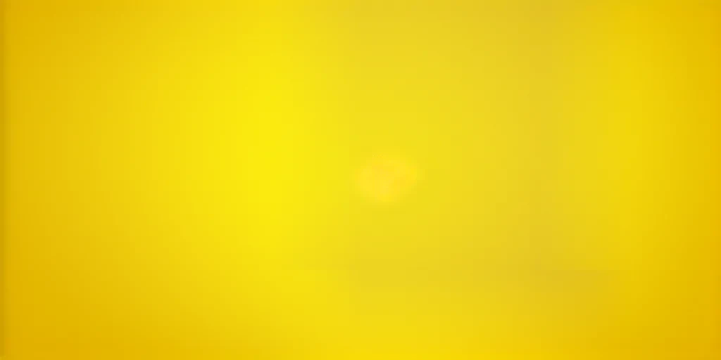 Bright Yellow Background with a Subtle Glow in the Center