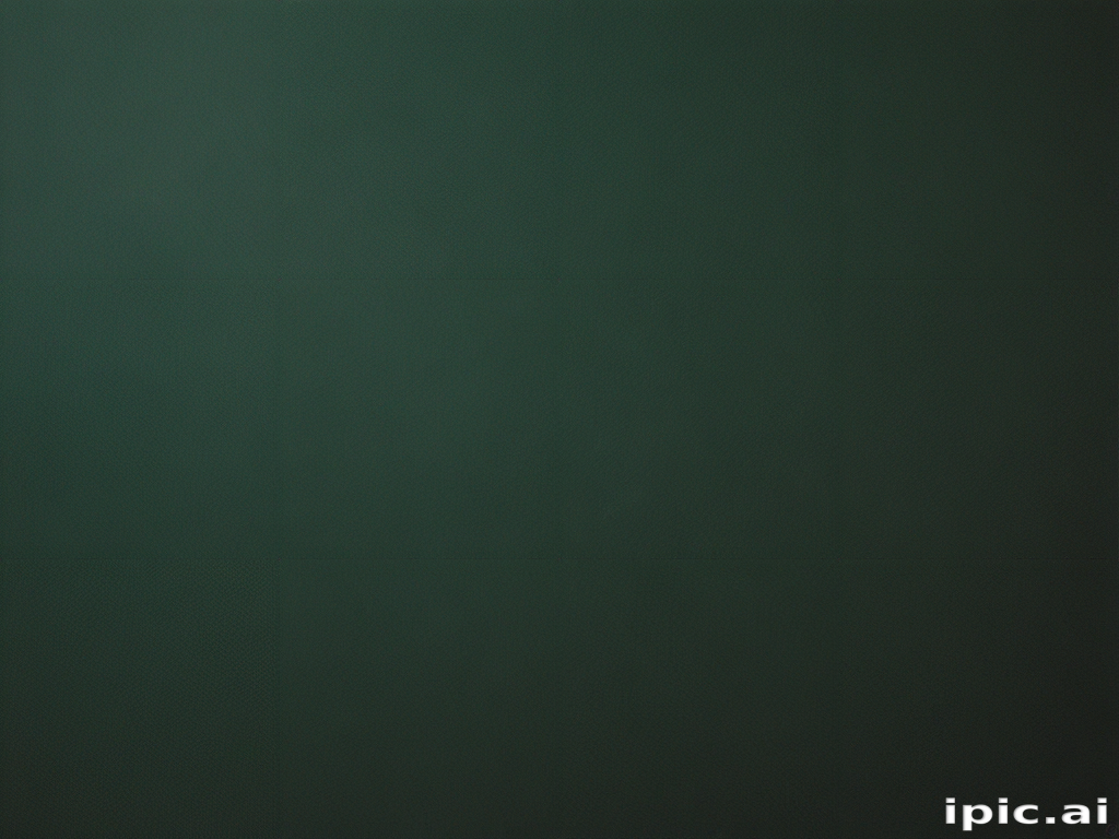 Deep Green Textured Background with Subtle Patterns and Soft Lighting