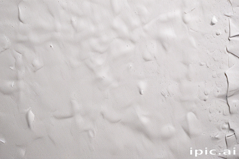 Abstract Texture of Smooth White Surface with Subtle Water Droplets