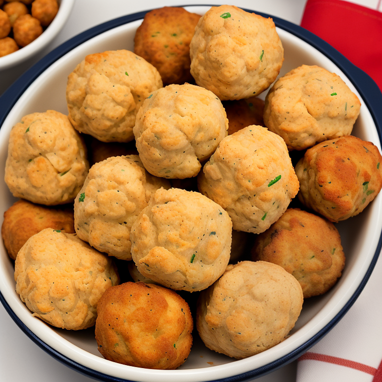 Deliciously Baked Savory Balls: A Tasty Treat for Every Occasion.