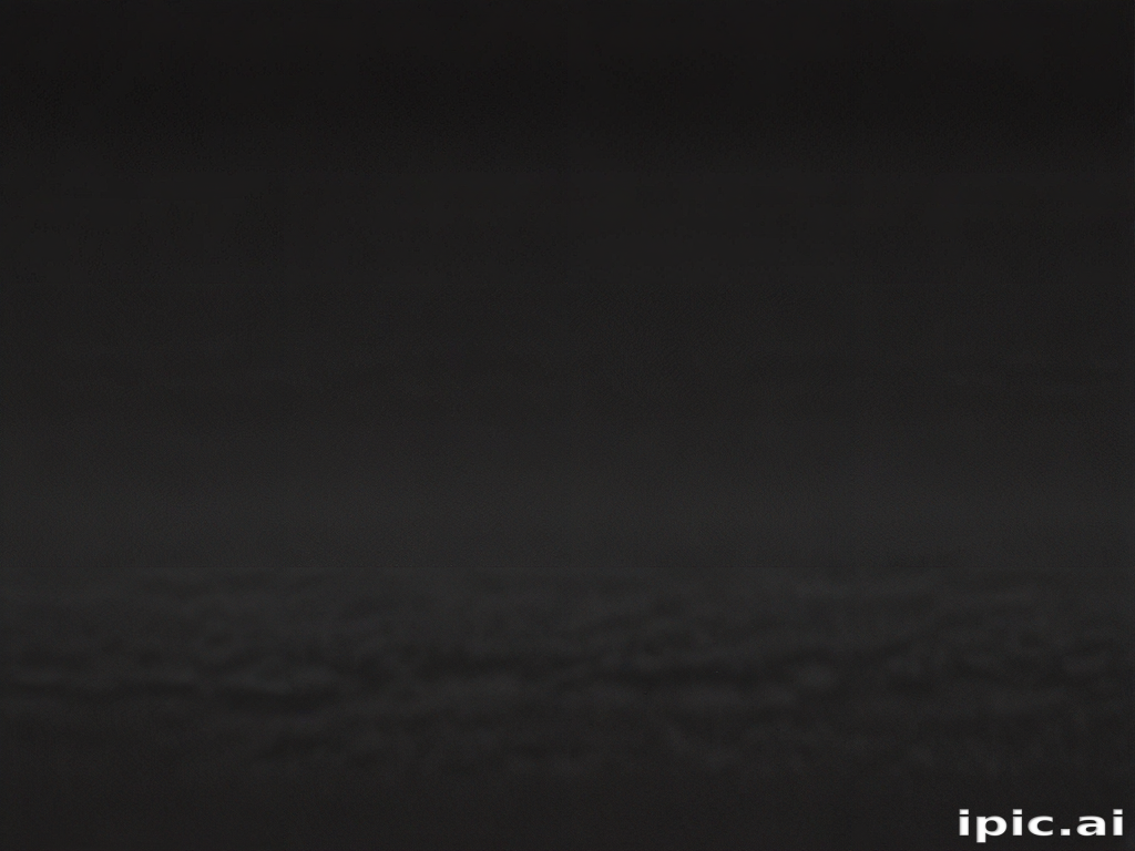Abstract Animation of Fluid Motion with a Dark Background and Subtle Waves