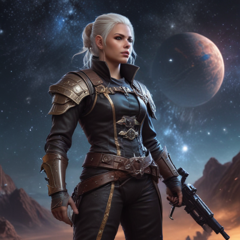 space pirate elf trader captain starfield