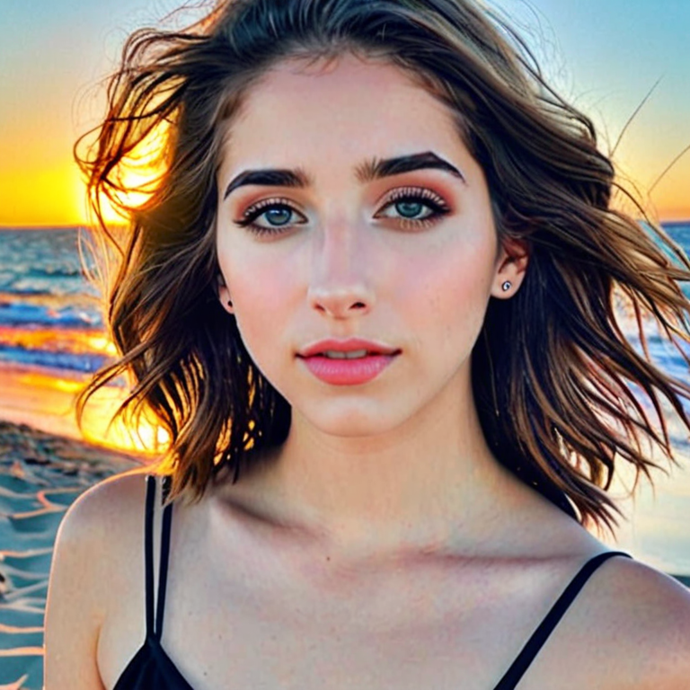 Emily rudd, attractive, stimulating, beach