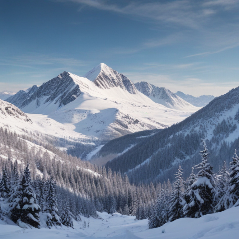 winter mountain