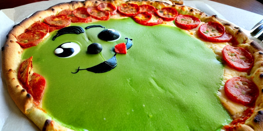 The grinch stole my pizza