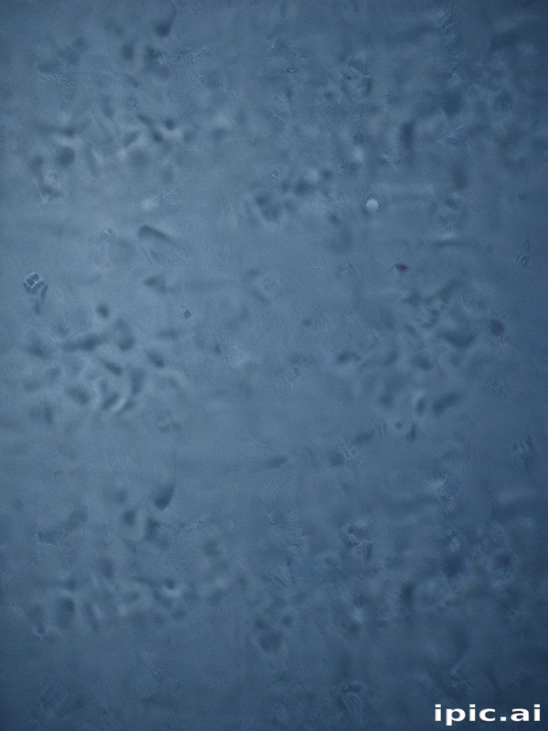A Close-Up View of a Textured Surface with Subtle Blue Tones.