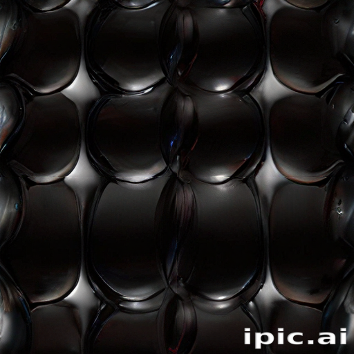 Abstract Close-Up of Smooth, Darkly Textured Bubbles Reflecting Light ...