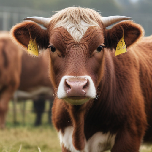 Angus hereford cross cow