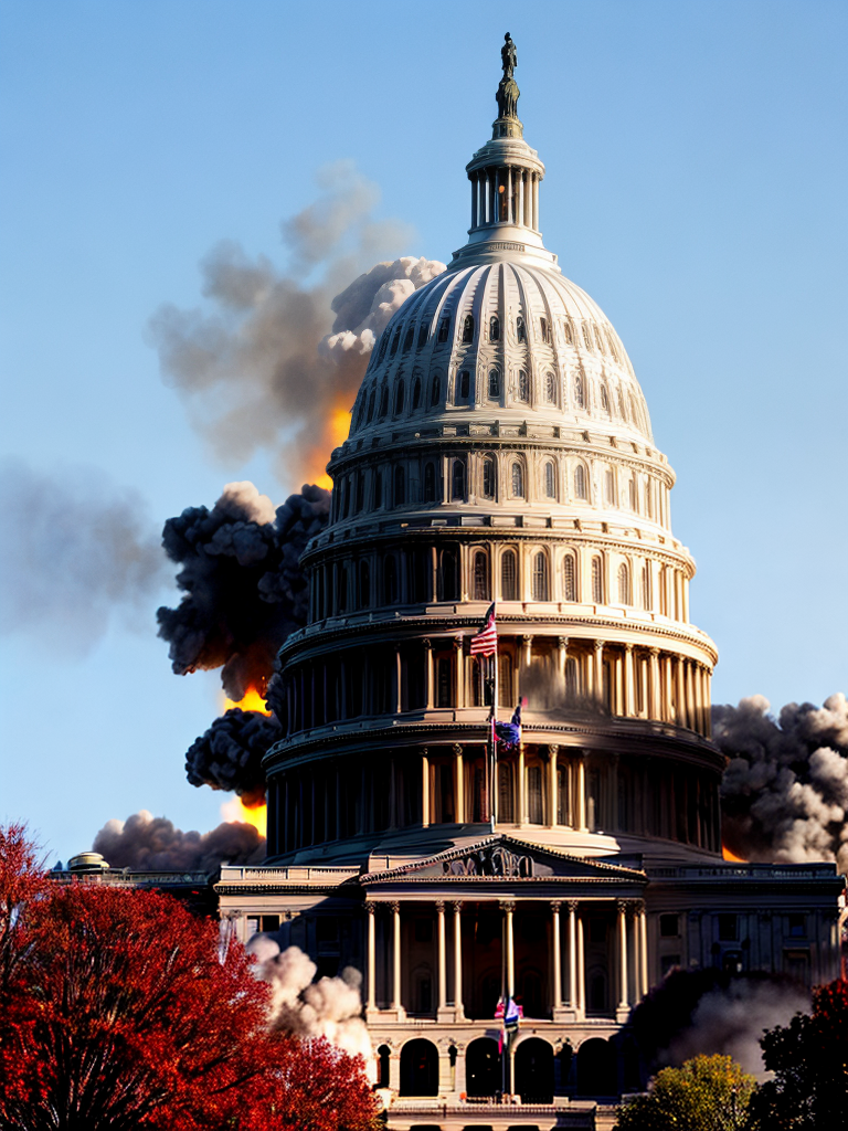 explosion in the capitol building