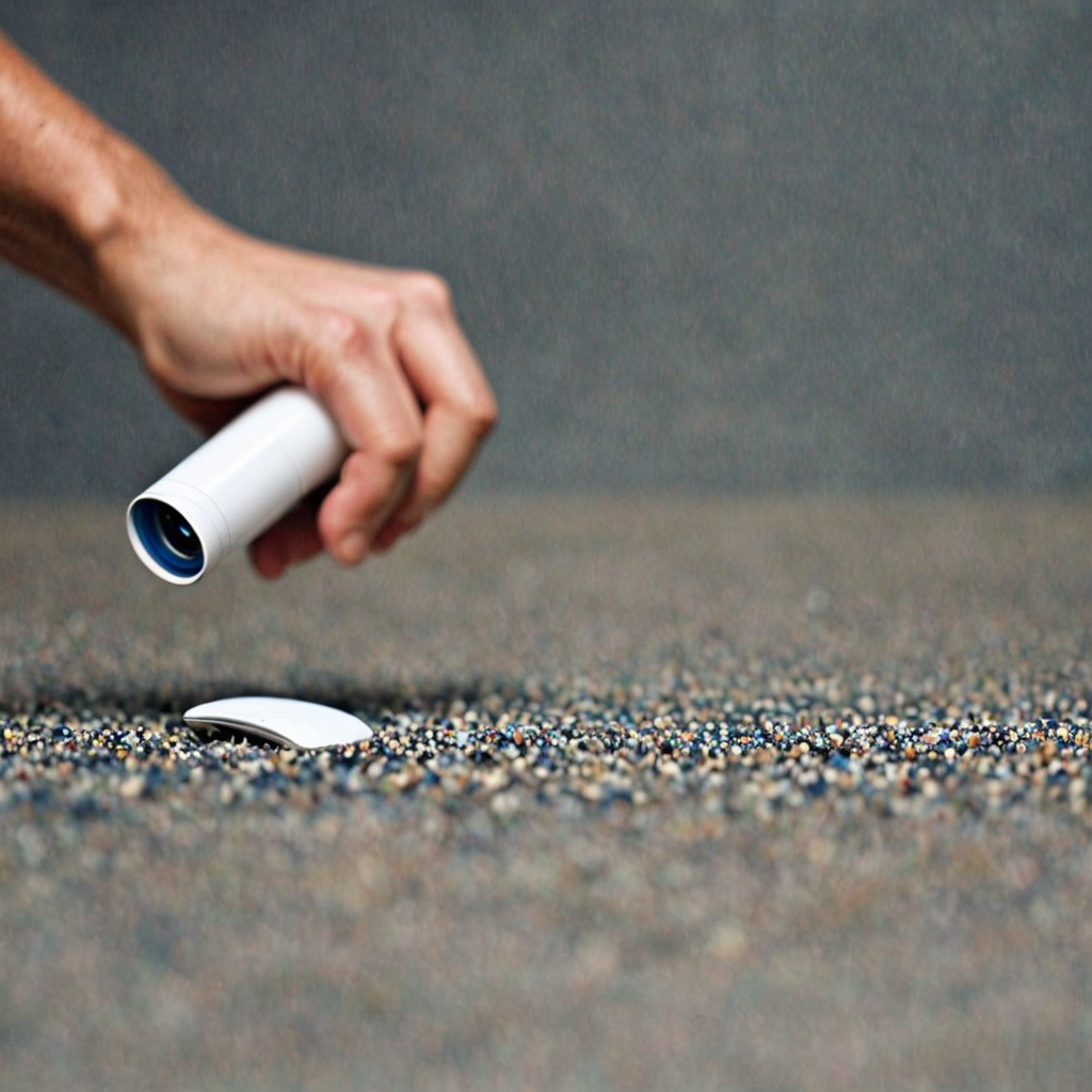 nonsensical unrecognizable blurry objects