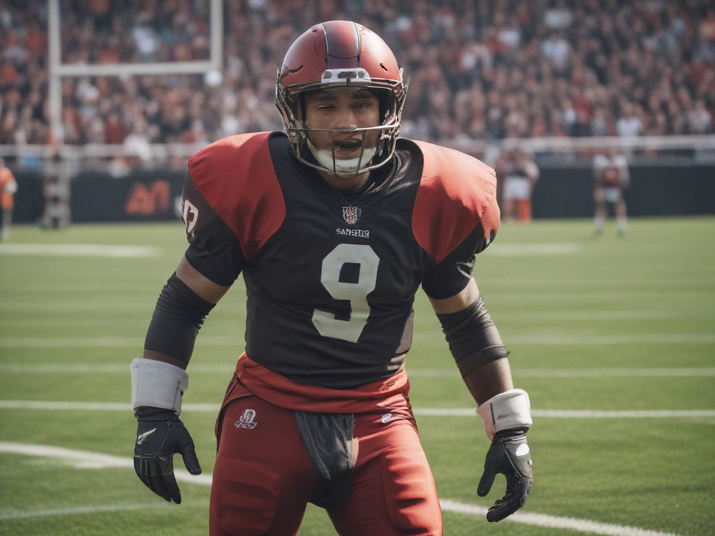 A football jockey as a dnd character