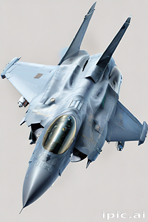Advanced Military Fighter Jet Showcasing Sleek Design and Aerodynamic ...