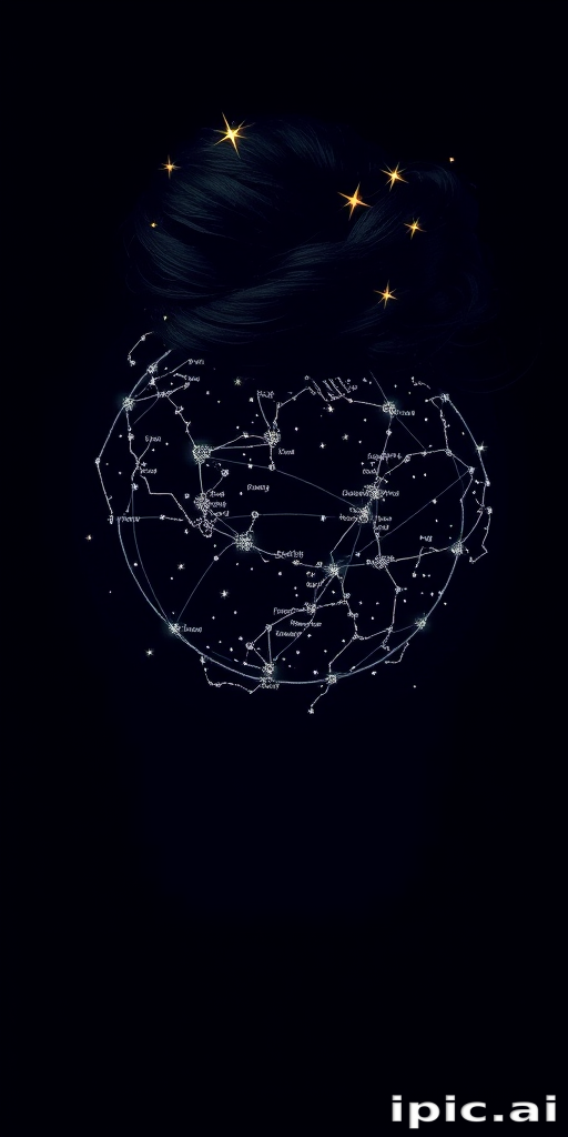 Celestial Portrait: A Cosmic Journey Through the Stars and Constellations