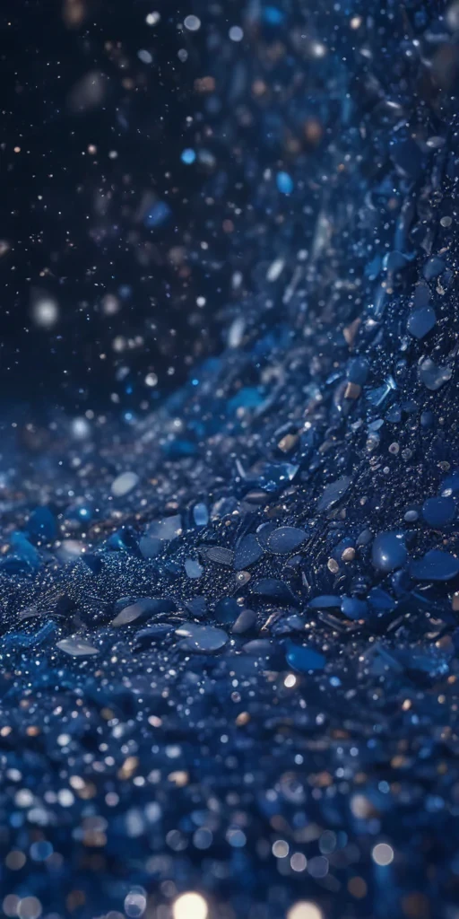Mesmerizing Blue Textures with Sparkling Droplets and Shimmering Light ...