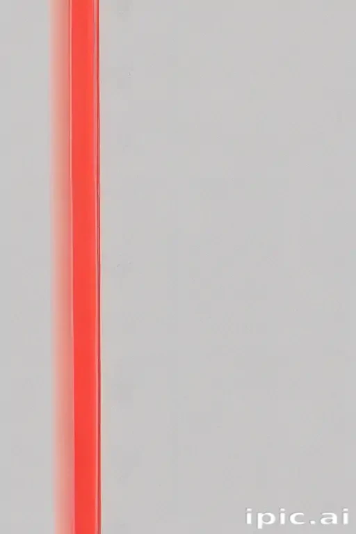 Abstract Image Featuring a Vertical Red Line Against a Subtle Background