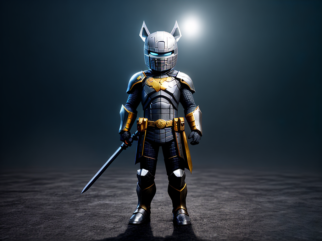 Roblox knight in a dungeon