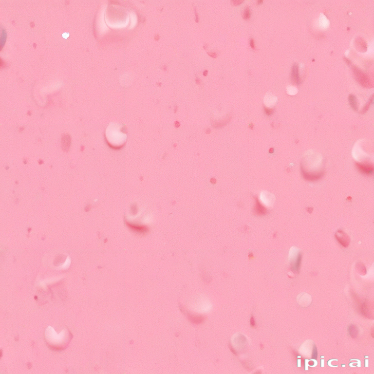 Close-Up View of Pink Gel with Bubbles and Textured Surface Details