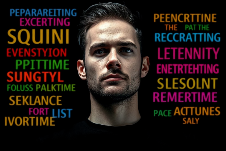 Exploring Creative Expressions Through Colorful Words and a Striking ...