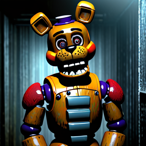 Fnaf William Afton getting springlocked in springlock suit in dark damp ...