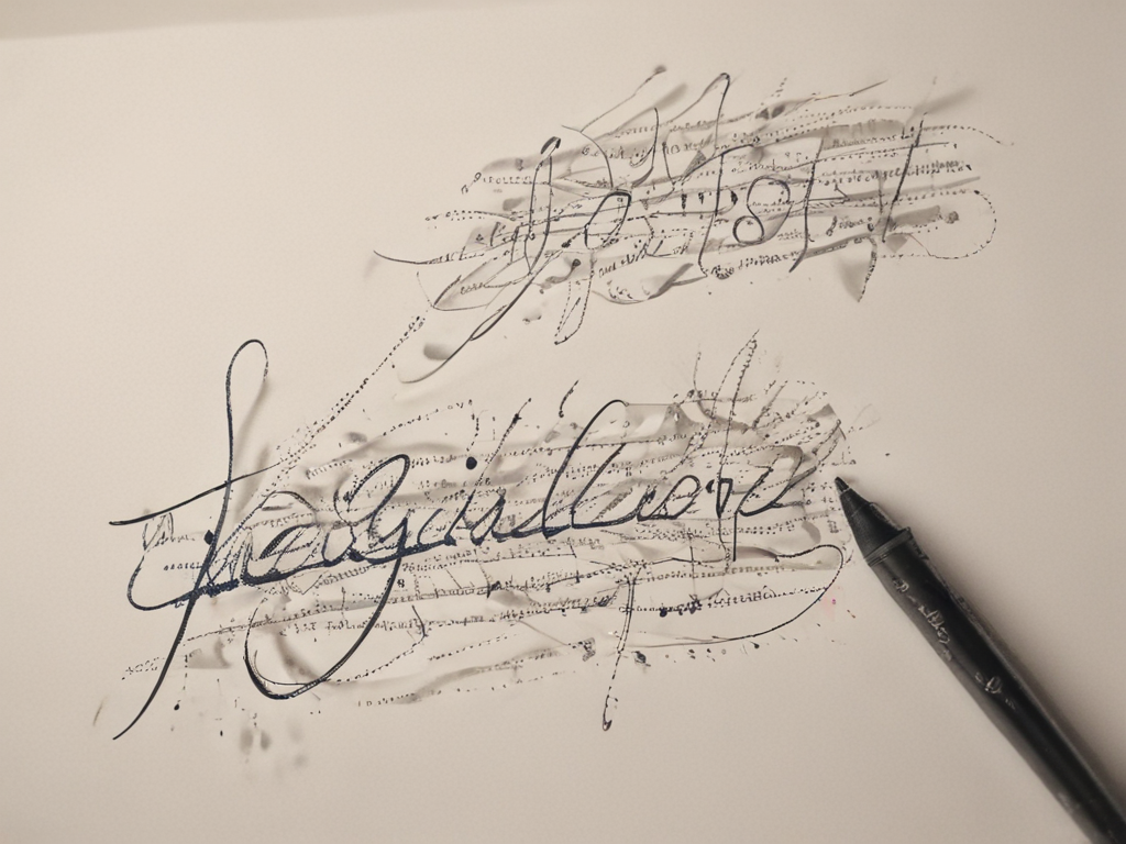 Artistic Calligraphy: A Beautiful Blend of Ink and Creative Expression