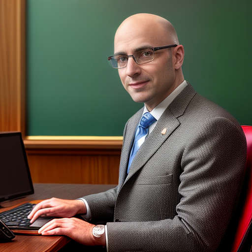 bald man who is an electronics engineer and he is Christian