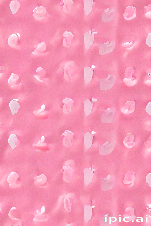 Textured Pink Surface with Delicate White and Light Pink Patterns
