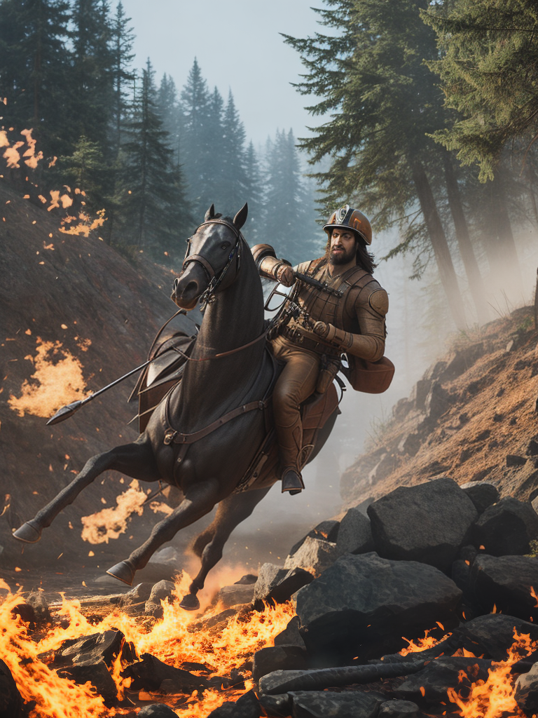 Jesus flipping over tables