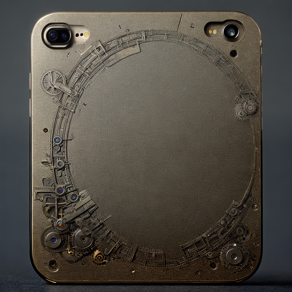 iPhone in steampunk
