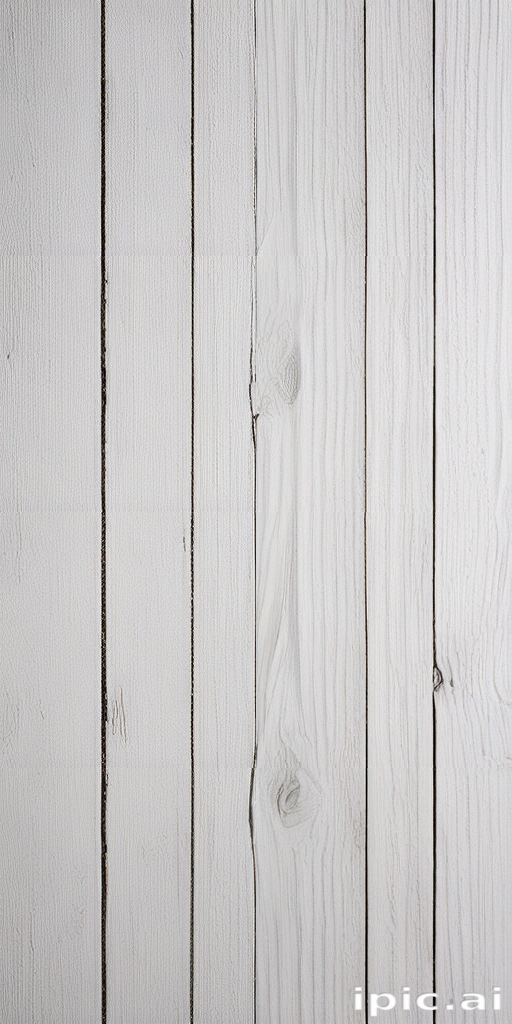 Textured White Wooden Panels with Natural Grain Patterns and Lines
