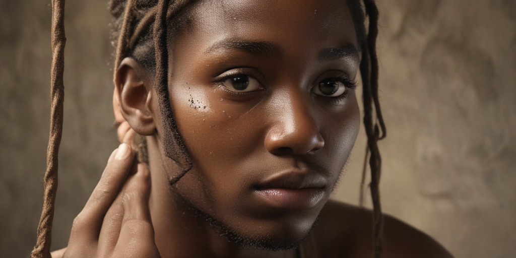 Close-Up Portrait Capturing the Beauty and Depth of Human Expression