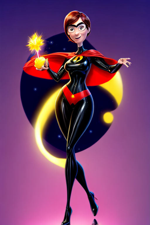 Helen Parr, Pixar The Incredibles original 3d animation style. Helen's ...