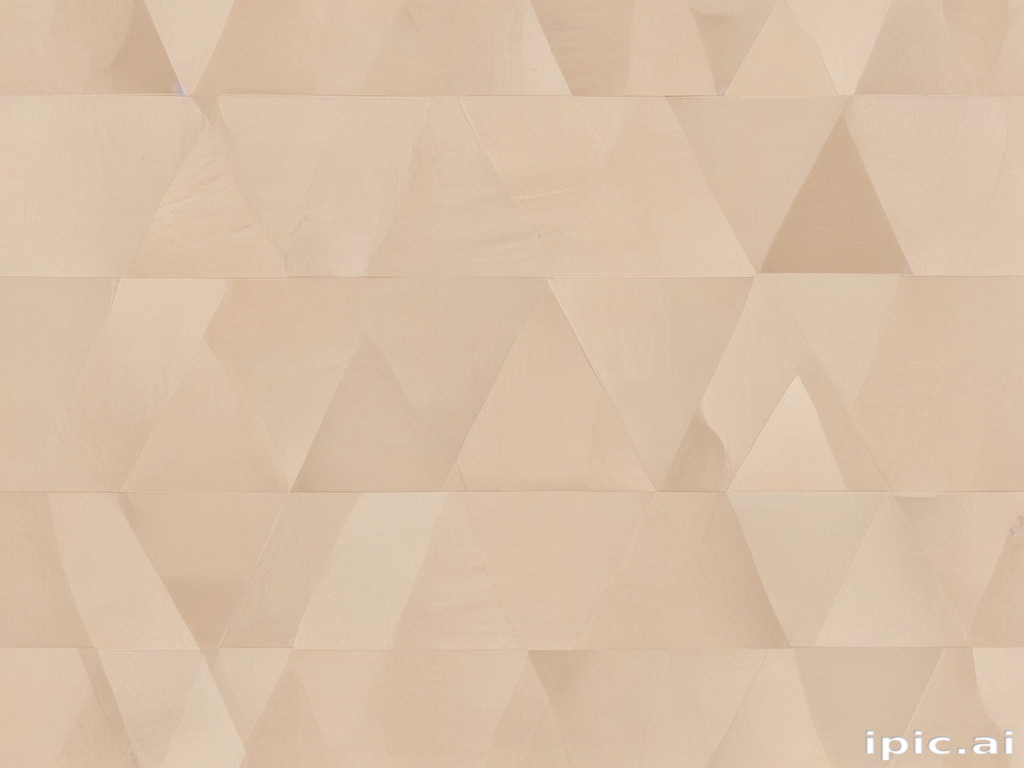 Geometric Pattern of Light Beige Triangles Creating a Modern Textured ...