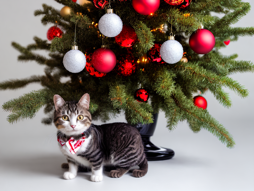 Christmas cat