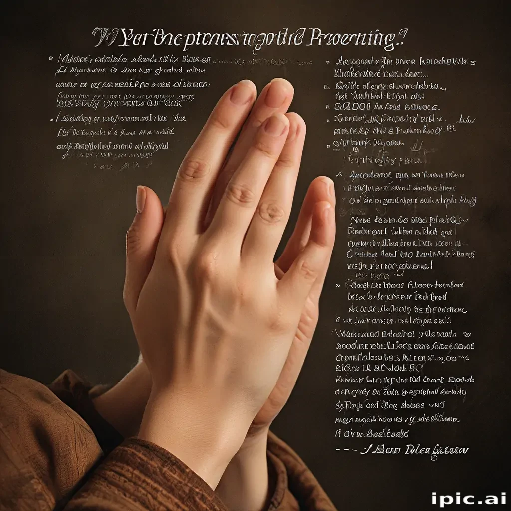 Reflections on the Power of Prayer and Spiritual Connection in Life