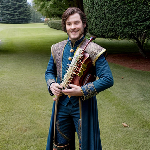 Stewart from Letterkenny as dnd bard