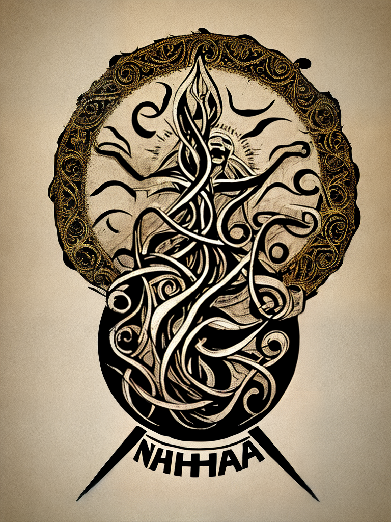 Designing a logo for a religious singing group called Nafha