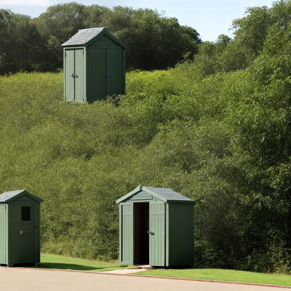 Liz Truss pooping In outhouse