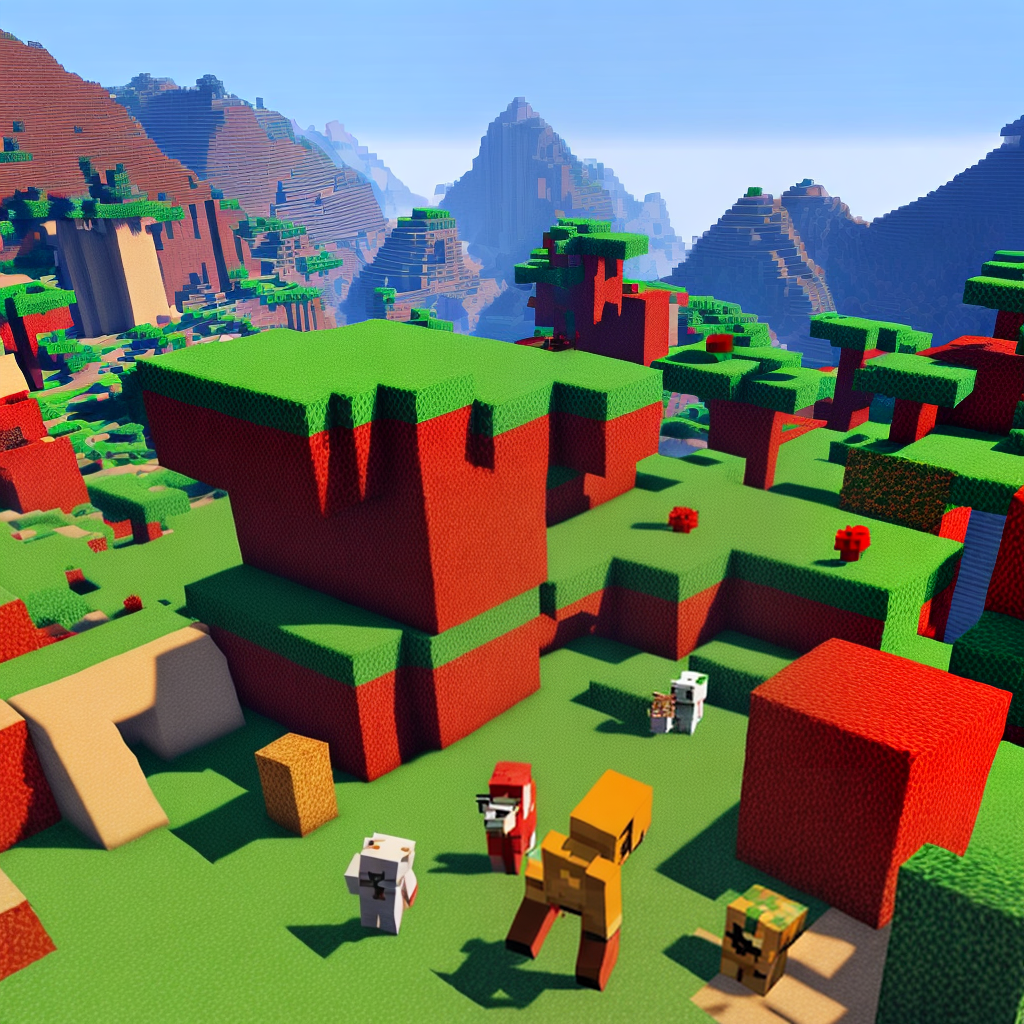 Minecraft, Christmas card